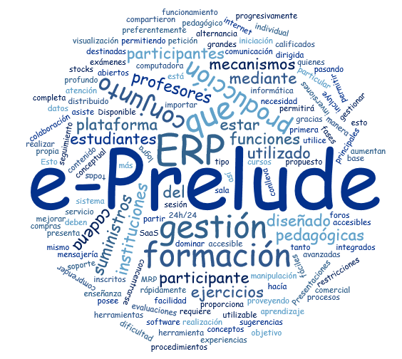 e-Prelude for training in ERP and Supply Chain